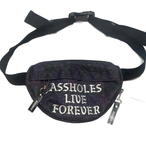 Bags | Emotional Baggage Assholes Live Forever Waist Packcross Body ... Bags | Emotional Baggage Assholes Live Forever Waist Packcross Body ...
